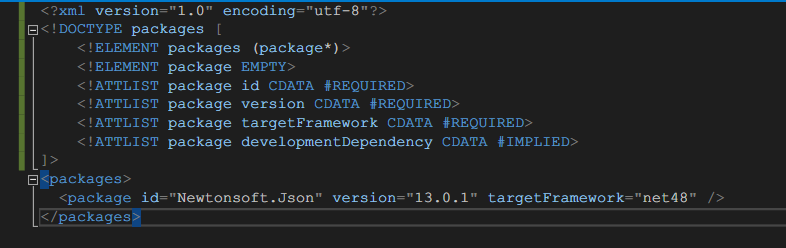 Nfig And Csproj Tag Warnning · Issue 22907 · Dotnetsdk 