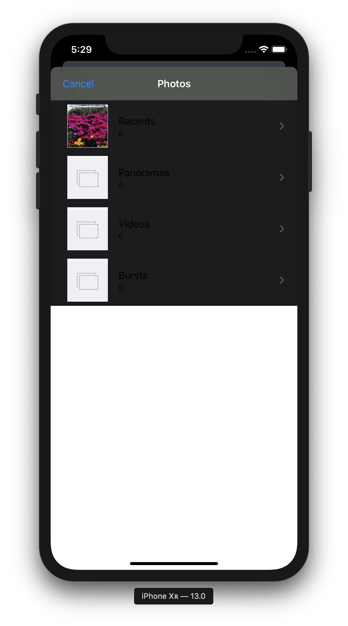 iOS 13 dark mode support. · Issue #1105 · ivpusic/react-native-image-crop-picker · GitHub