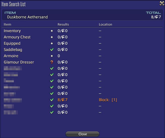 Bug: Retainer inventories not accurate · Issue #1243 · ffxiv-teamcraft/ffxiv-teamcraft · GitHub