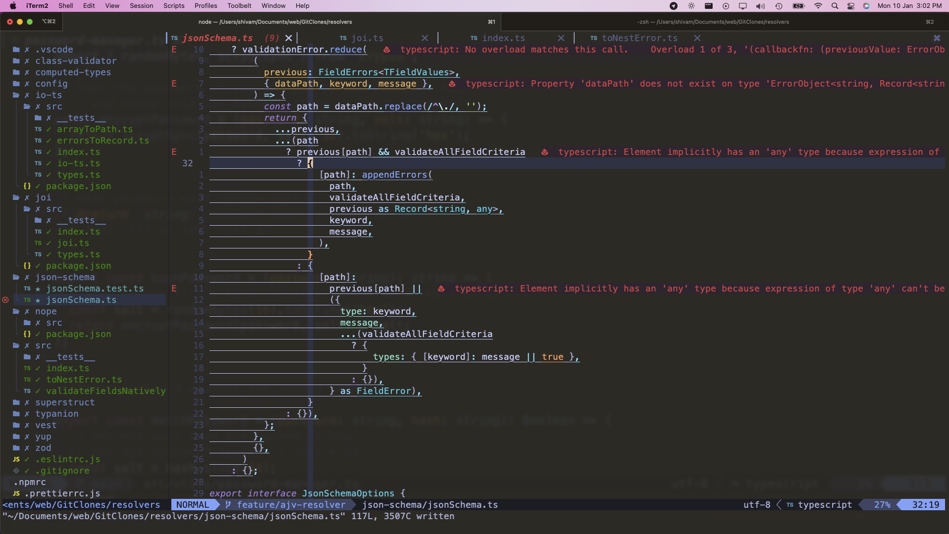 AJV resolver · Issue #309 · react-hook-form/resolvers · GitHub