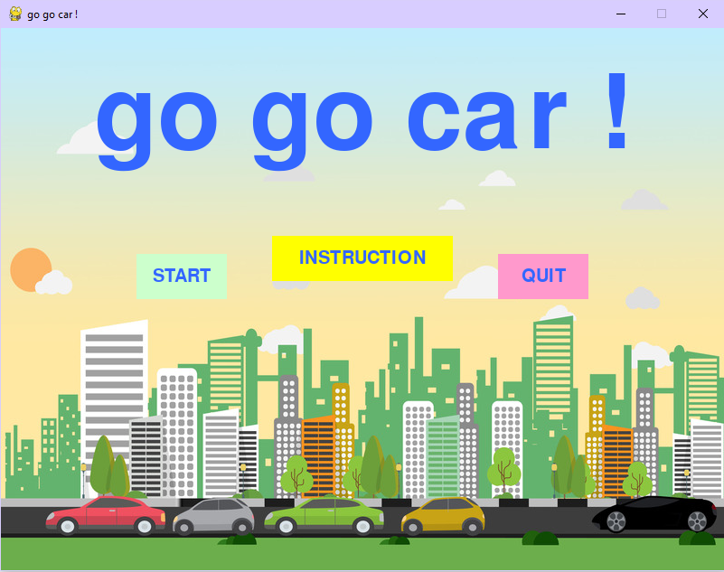 GitHub - ameliadam/Go-go-car-pygame