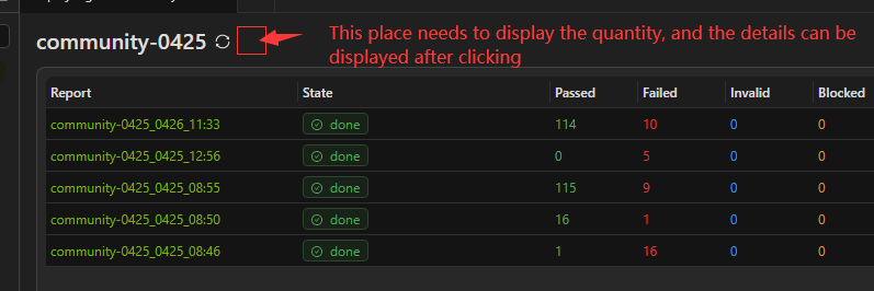 feat: The number of records and detailed information should be displayed in replay page. · Issue ...