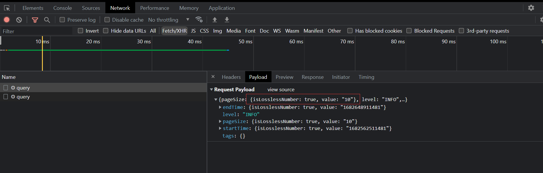 Bug There Will Be A Serialization Problem While Posting Message With Number In Request · Issue 