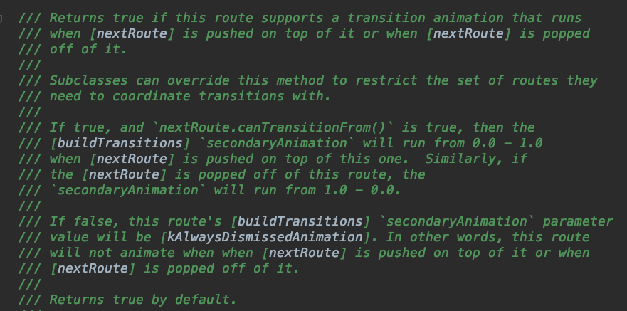PageTransition is incorrect when first push a CupertinoPageRoute · Issue #44864 · flutter ...