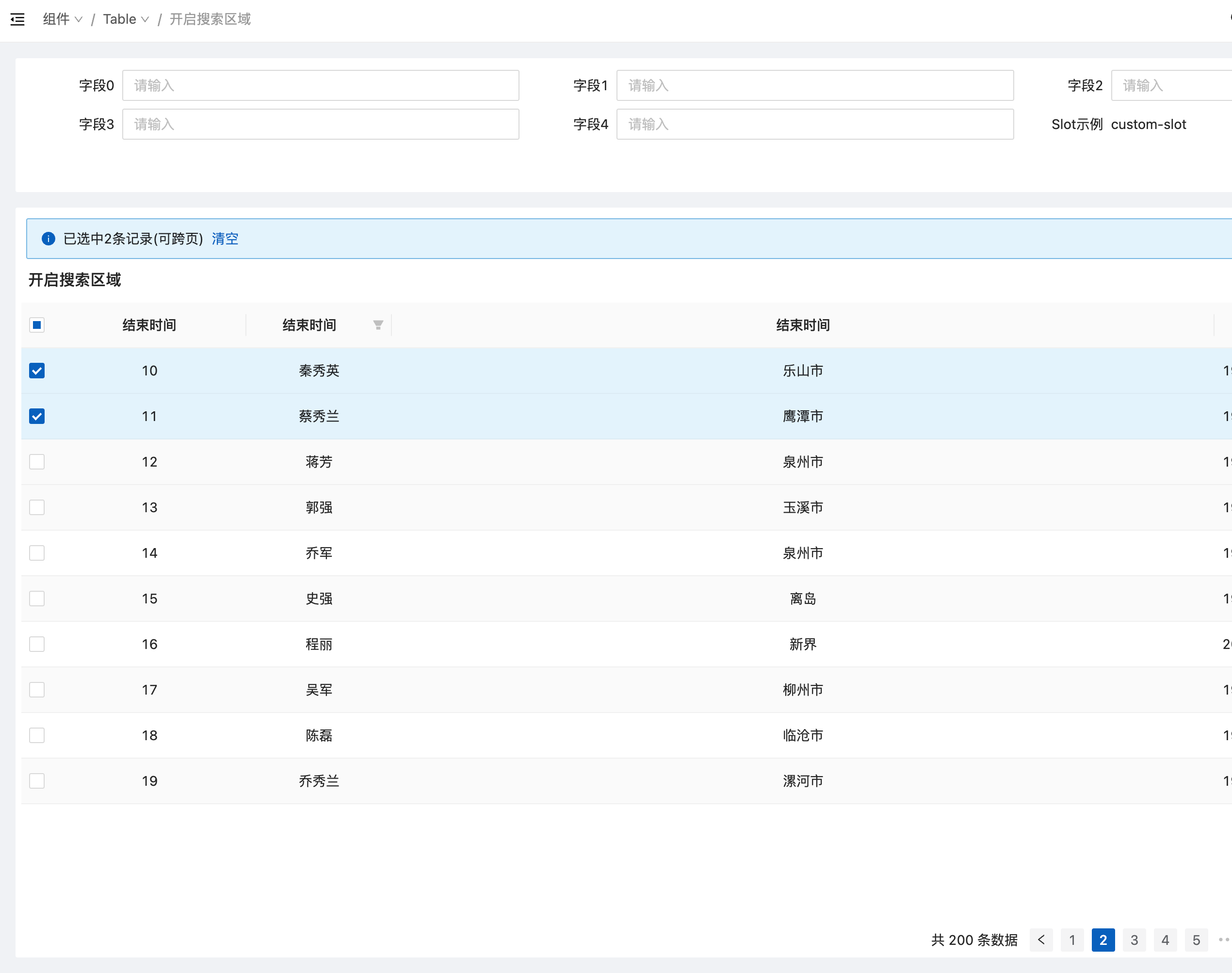 table多选以后选项跨页显示错误 · Issue #1714 · vbenjs/vue-vben-admin · GitHub