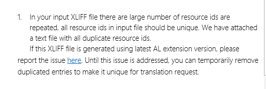 resource ids are repeated, all resource ids in input file should be unique · Issue #2516 ...
