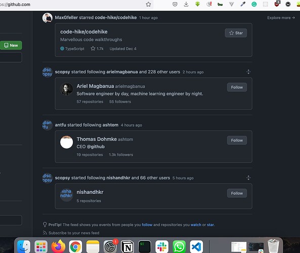 My Github Activity Feed Isnt Displaying Correctly · Community · Discussion 22376 · Github