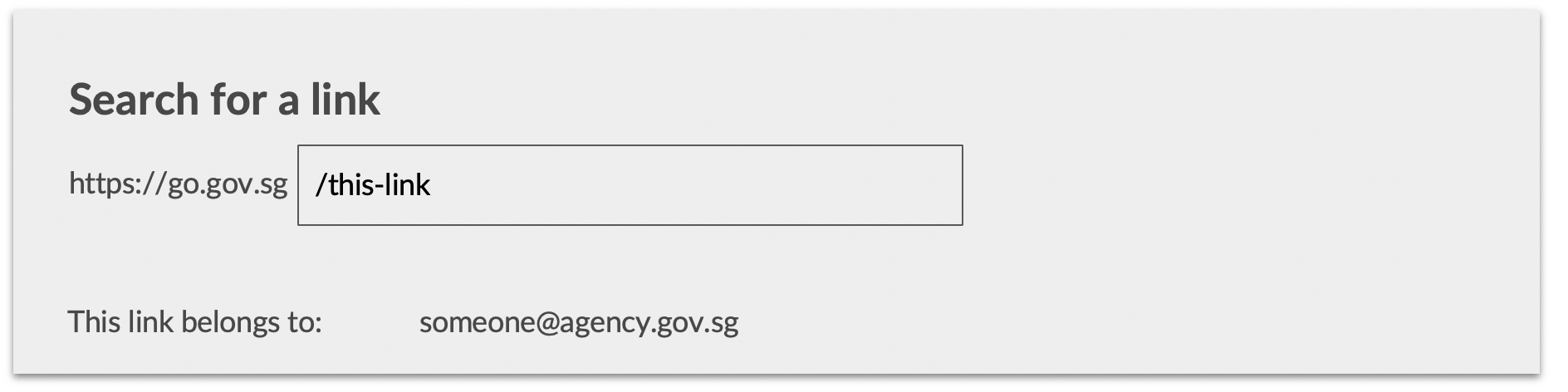 Link owner search on userpage · Issue #420 · opengovsg/GoGovSG · GitHub