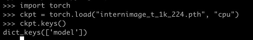 eval · Issue #8 · OpenGVLab/InternImage · GitHub