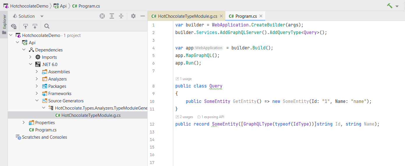 Automatic type registration via source generator does not work · Issue ...