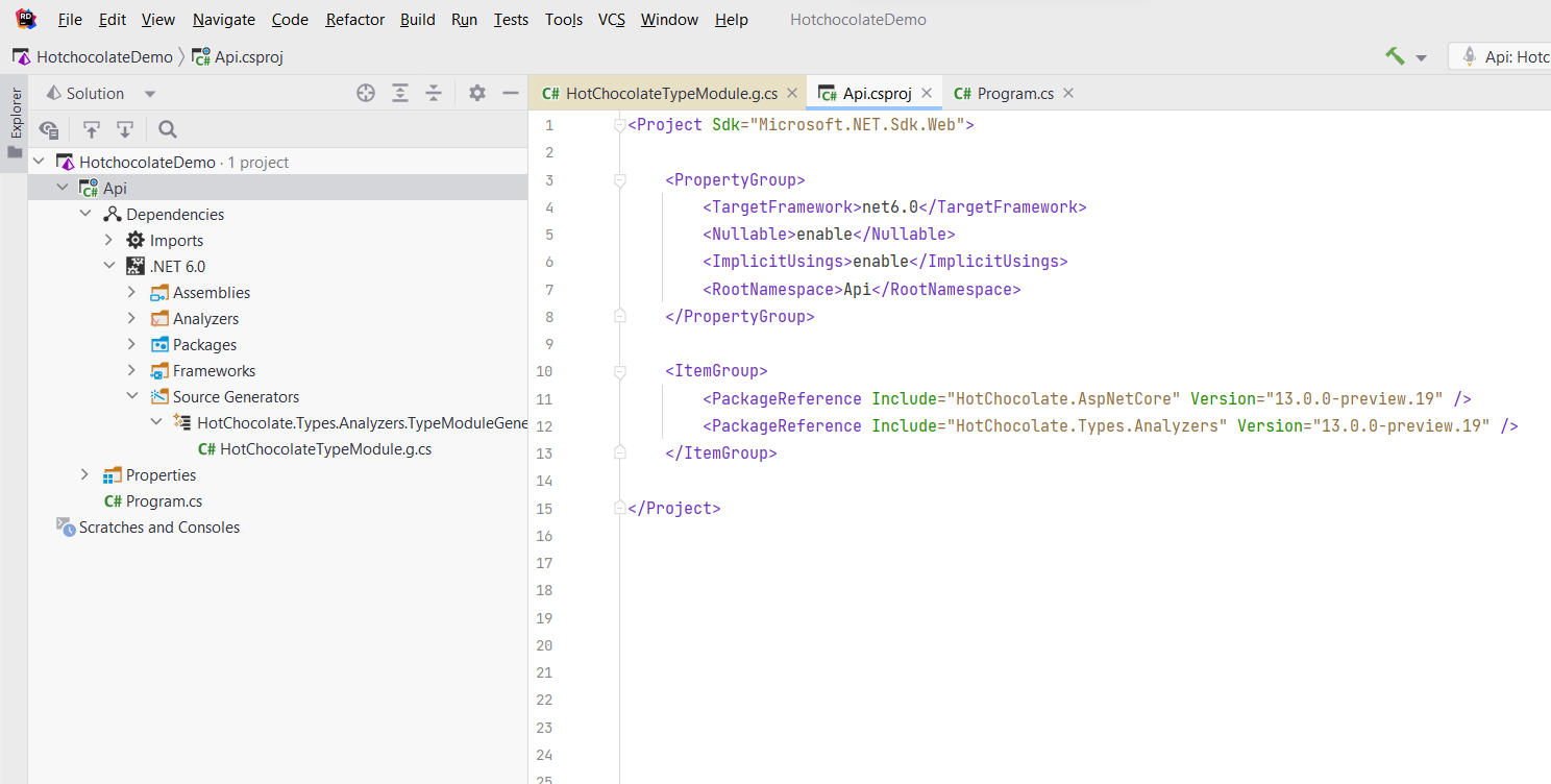 Automatic type registration via source generator does not work · Issue #5388 · ChilliCream ...