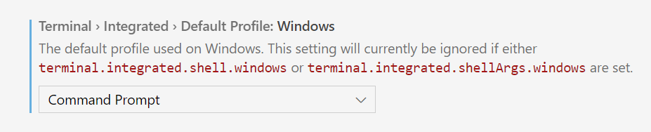 Default Terminal Profile is Not Respected Again · Issue #132607 ...