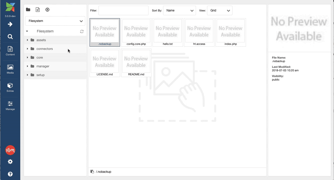 Modx 3 Media Browser Uploads Can T Be Seen Until Refresh · Issue 13962 · Modxcms Revolution