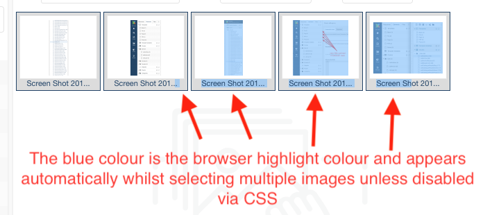 Modx 3 Media Browser Multiple Selection Of Files Shows Text Highlighting · Issue 13963