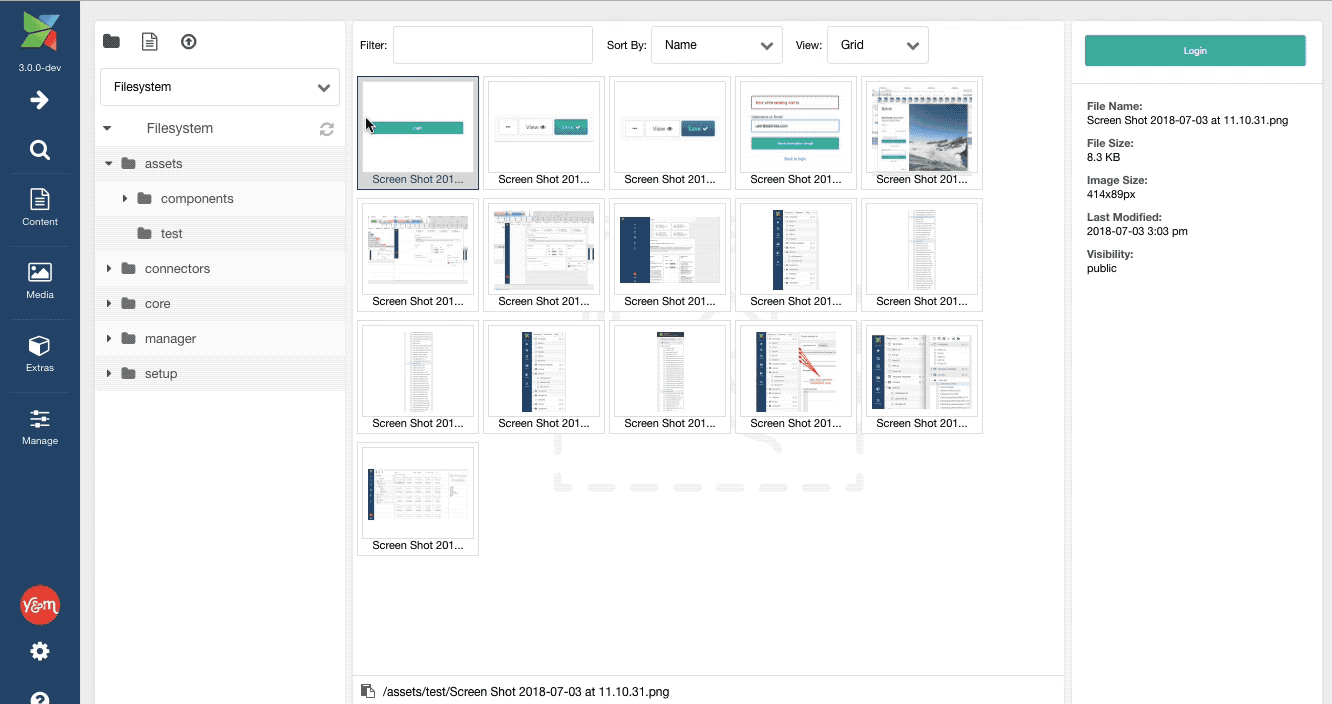 Modx 3 Media Browser Multiple Selection Of Files Shows Text Highlighting · Issue 13963
