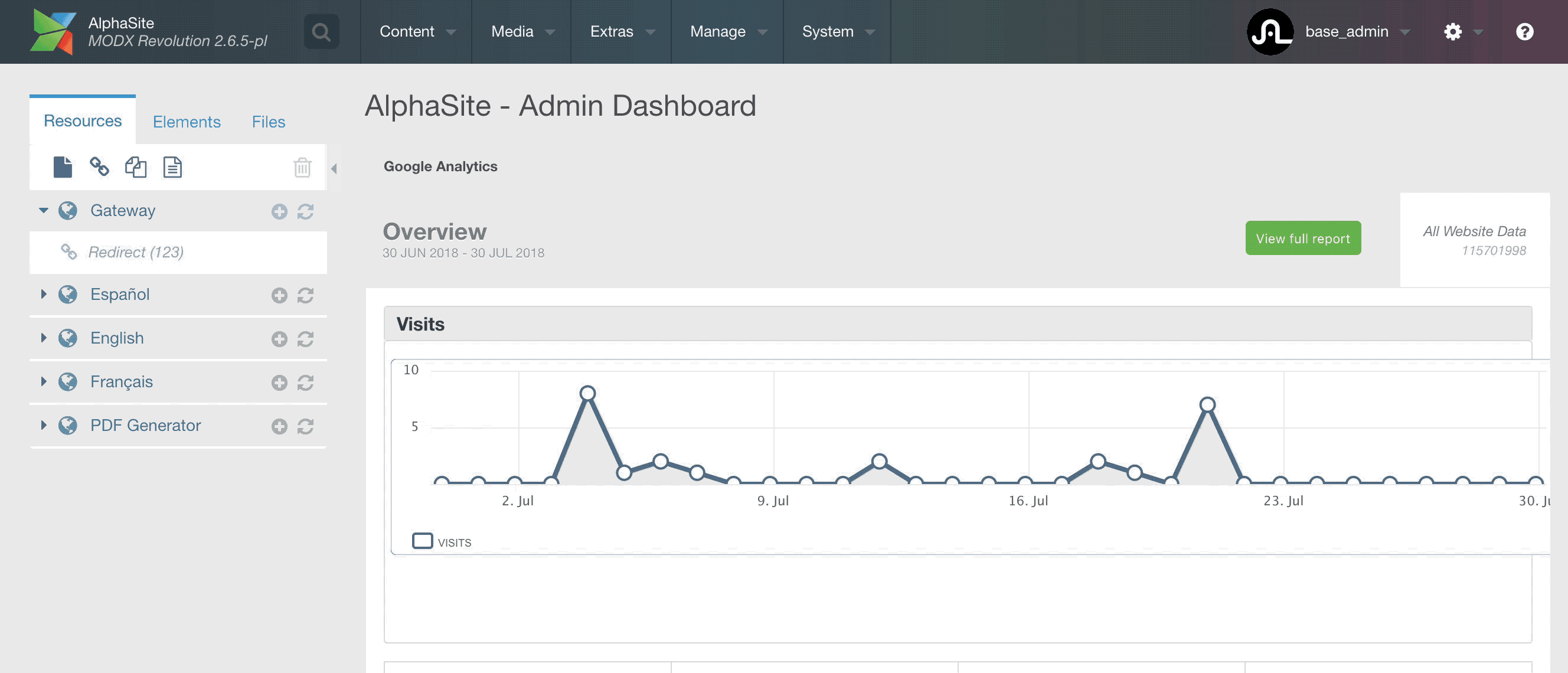 Content Jumping when loading Manager page · Issue #14019 · modxcms/revolution · GitHub