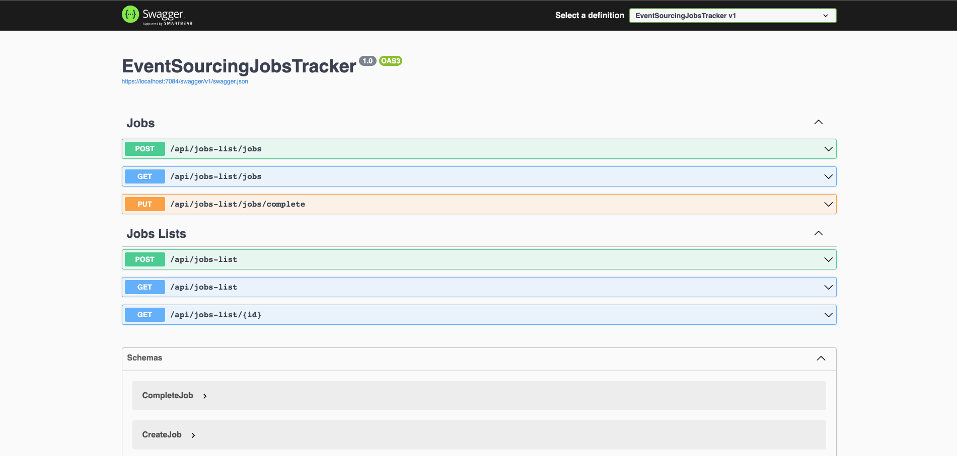 Job list es sample app by mumby0168 · Pull Request #230 · IEvangelist ...