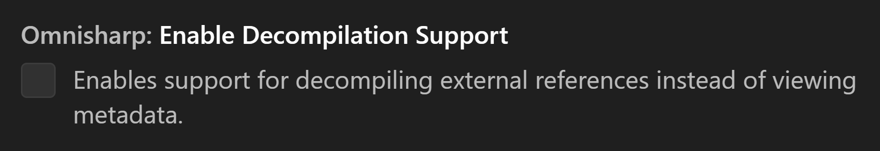 Bug Cant Decompile External References · Issue 627 · Microsoftvscode Dotnettools · Github