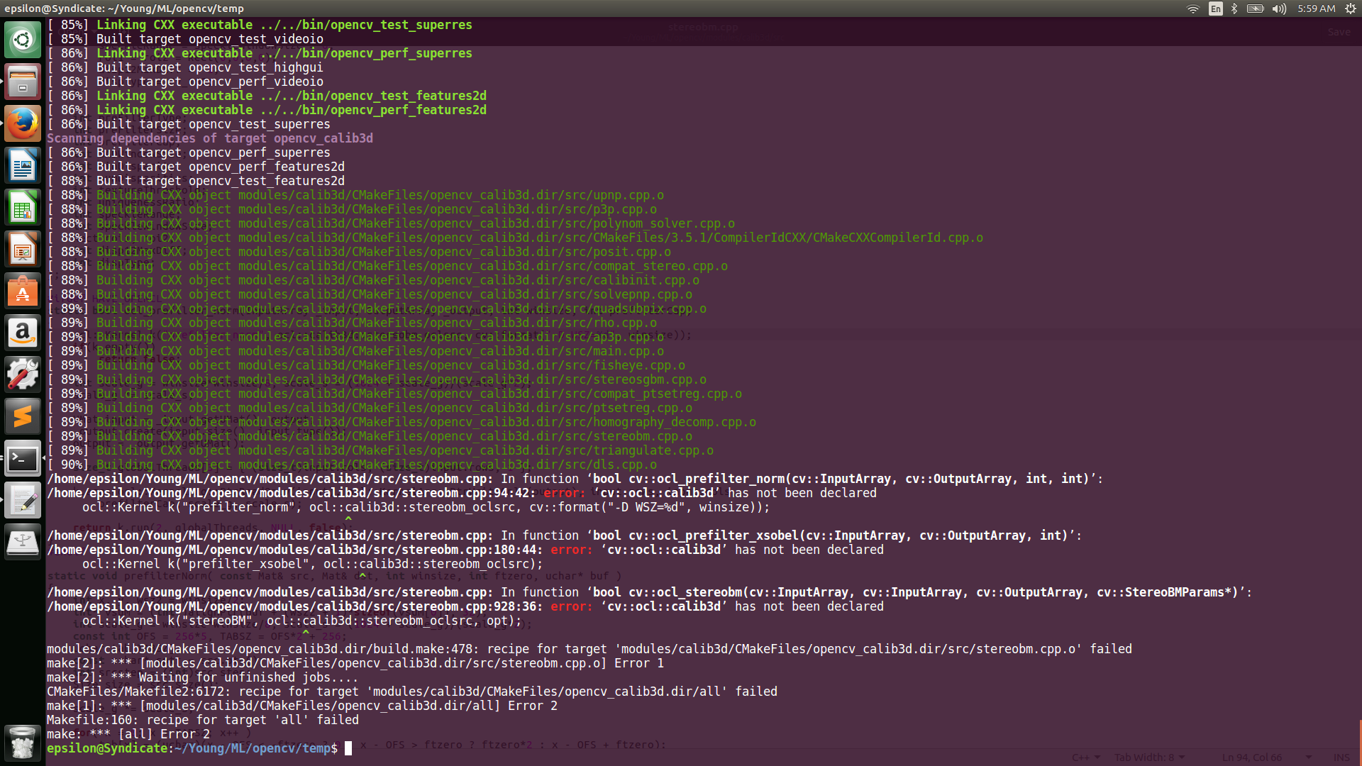 Installation Problem with calib3d · Issue #9350 · opencv/opencv · GitHub