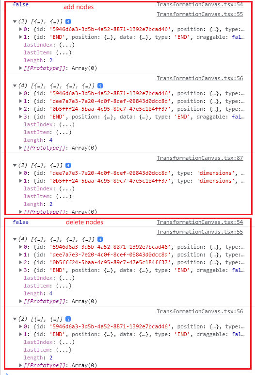 It cannot detect node's delete change · Issue #3040 · xyflow/xyflow · GitHub
