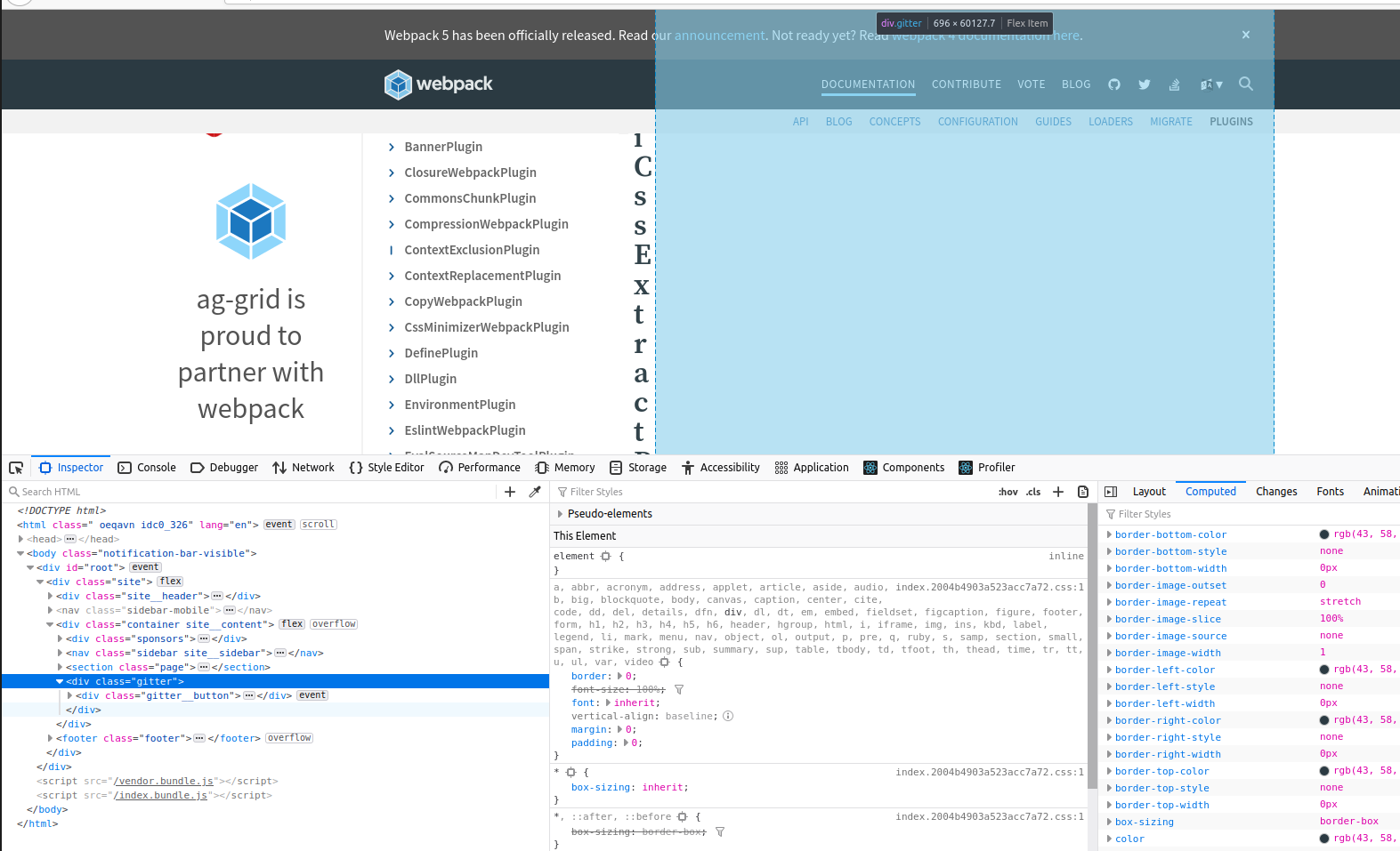 text too narrow in firefox · Issue #4404 · webpack/webpack.js.org · GitHub