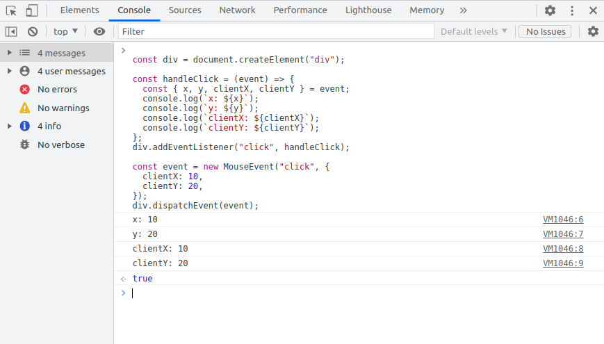 Mouseevent X And Y Support · Issue 3470 · Jsdom Jsdom · Github
