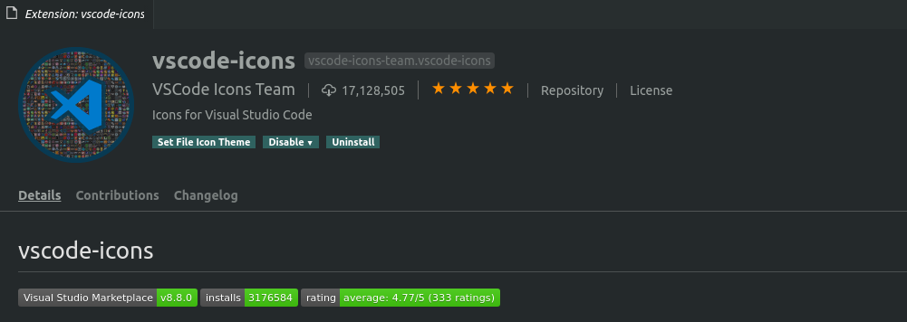 [Icon Request] Support for extension pages · Issue #2130 · vscode-icons/vscode-icons · GitHub