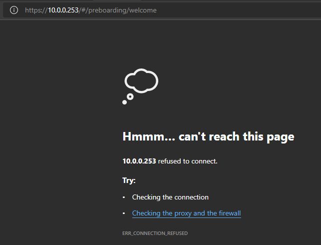 cortx GUI refused to connect · Issue #1131 · Seagate/cortx · GitHub