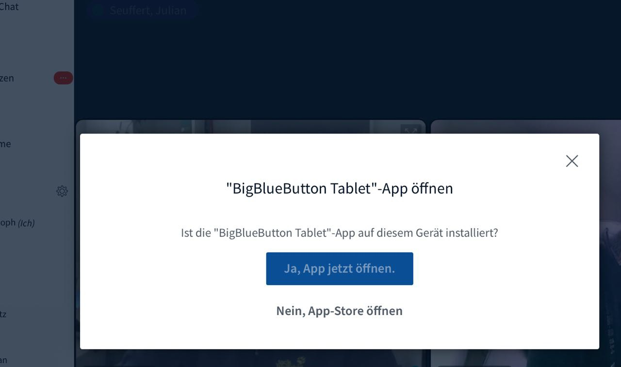 [bbb-2.6.0] Redirect to Iphone/Ipad mobile app does not work · Issue #17360 · bigbluebutton ...