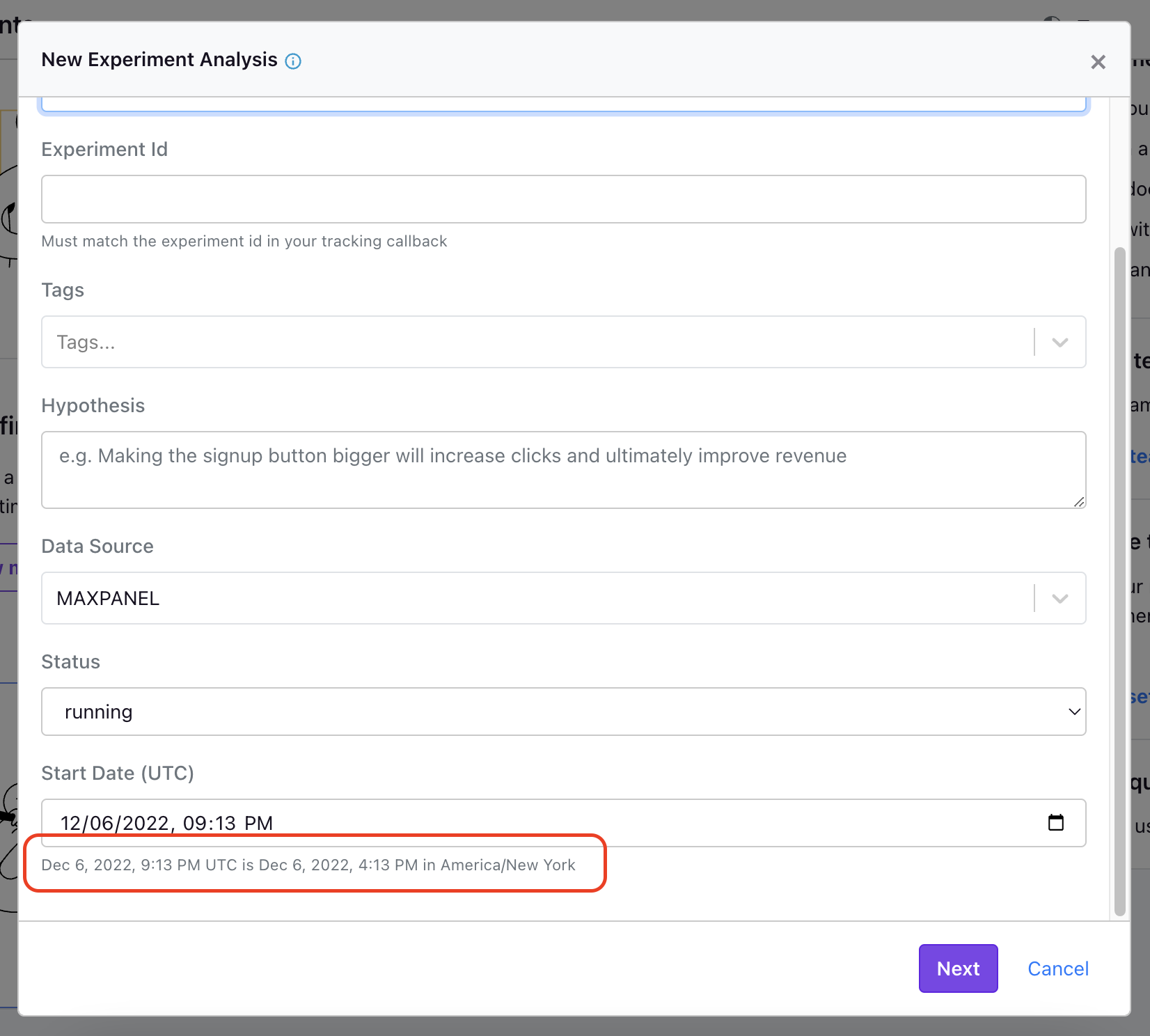 [Feature] Cron Timezone UI Clarification · Issue #733 · growthbook/growthbook · GitHub