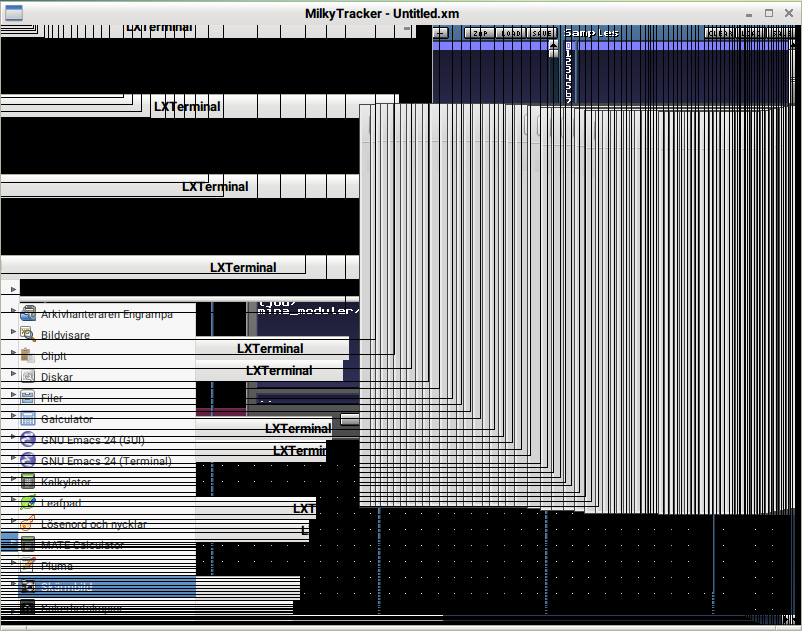 Graphics bug when load sample dialog is open · Issue #169 · milkytracker/MilkyTracker · GitHub
