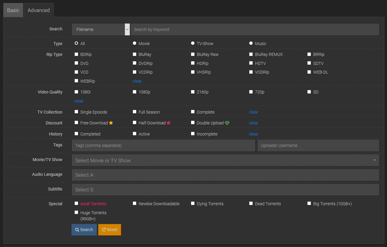 [PrivateHD] [CinemaZ] [AvistaZ] Add missing categories · Issue #7593 ...