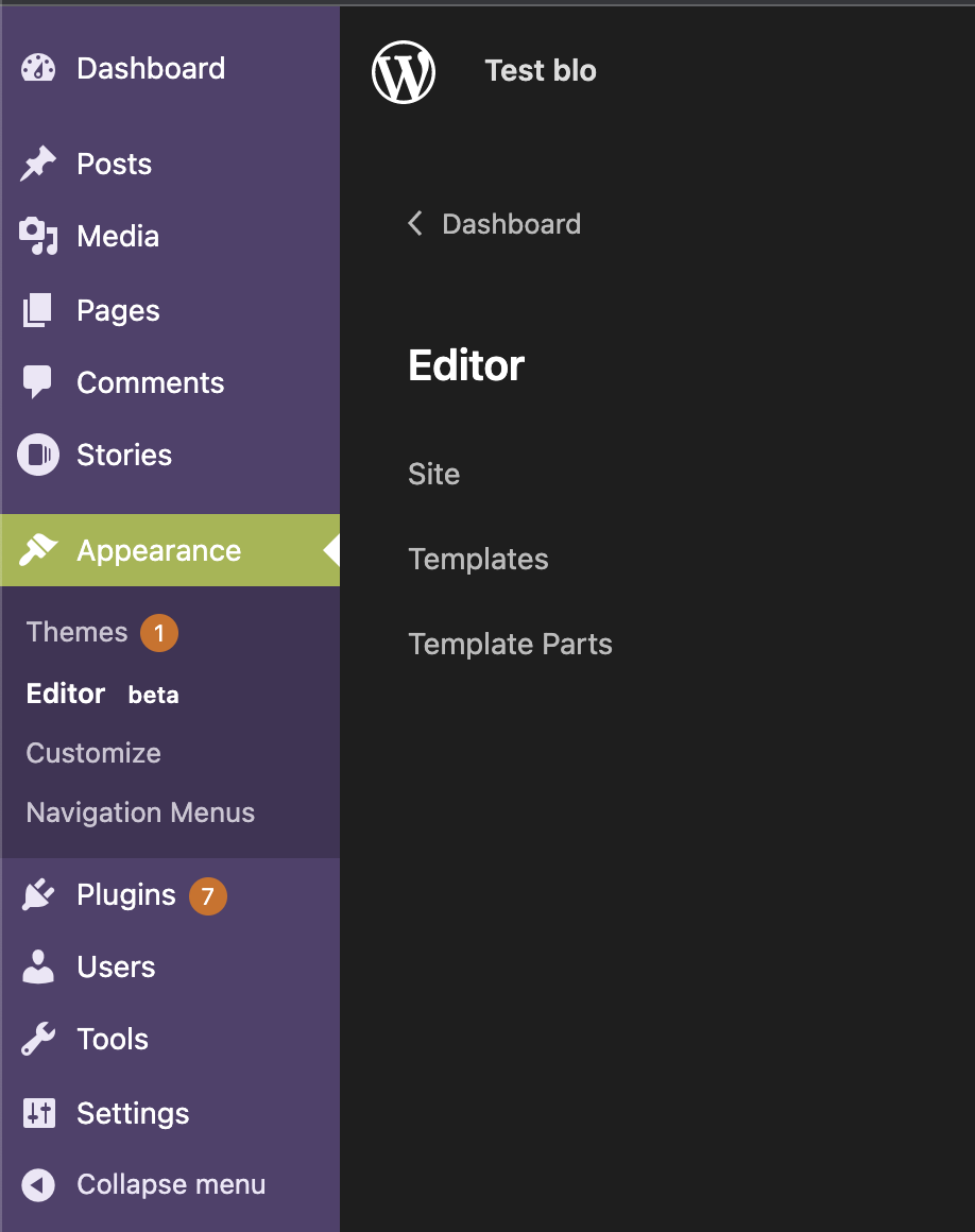 Full site editing: editor does not reflect the admin color scheme. · Issue #37119 · WordPress ...
