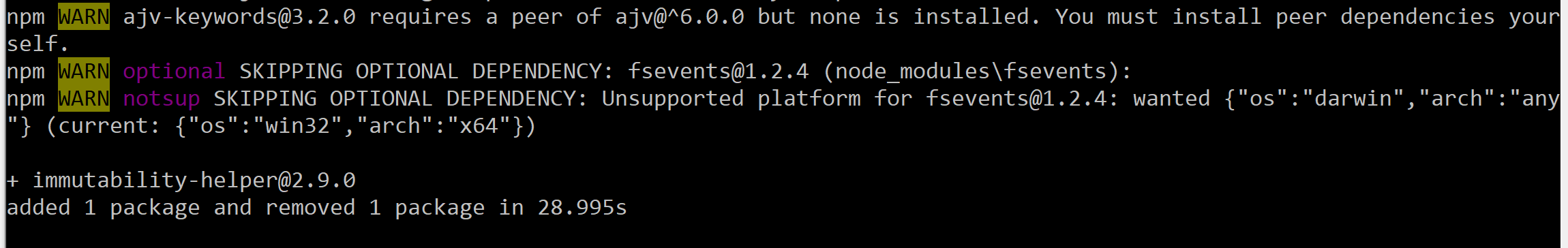 Bootstrap package removed after installing immutability-helper · Issue #134 · kolodny ...
