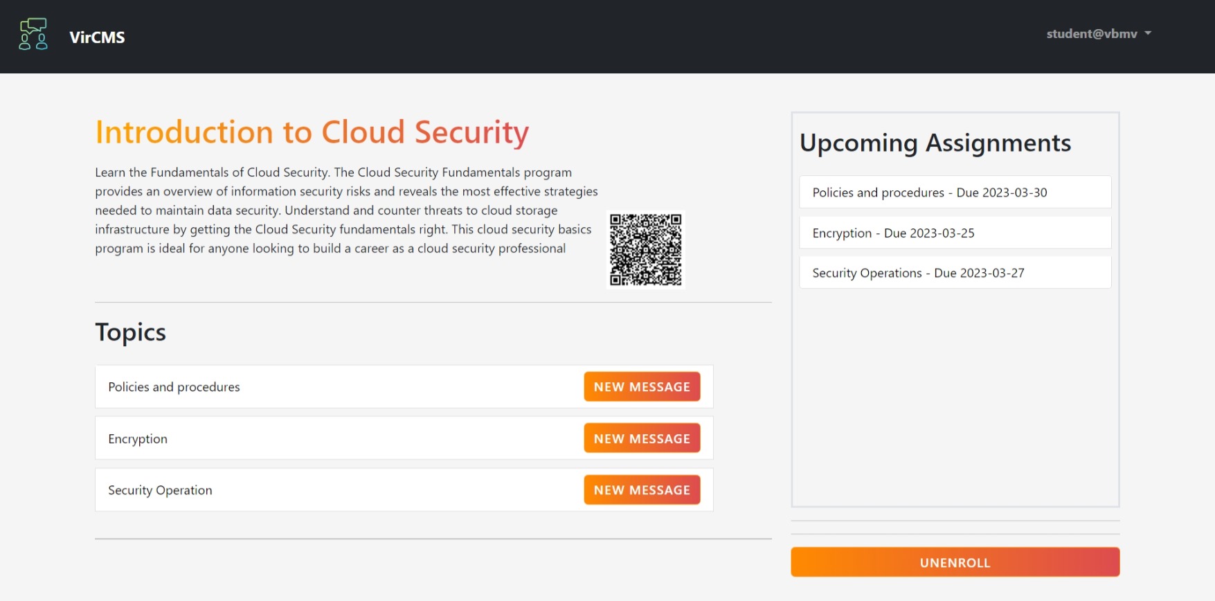 GitHub - Lord-Of-Victory/VCMS: Virtual Classroom Management System
