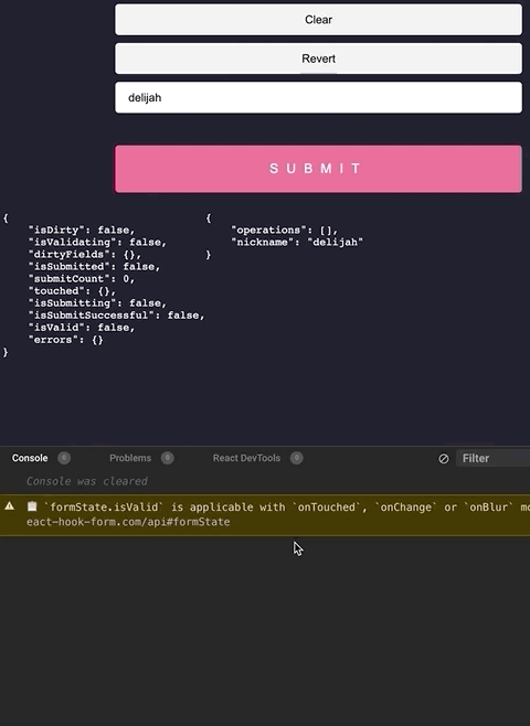 `formState.isDirty` is true even though no field is really dirty · Issue #4119 · react-hook-form ...