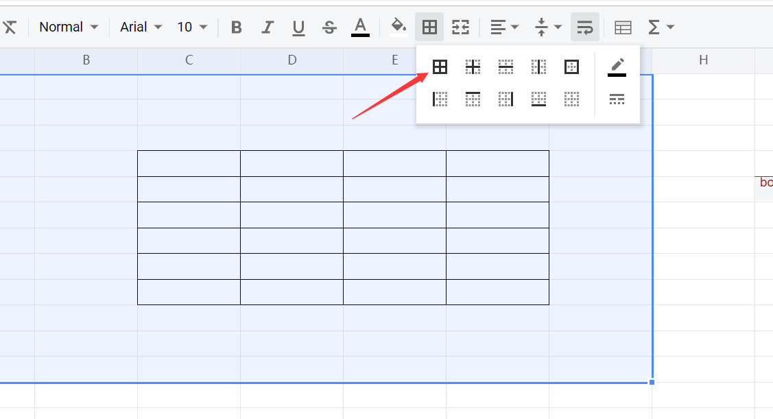 设置边框问题 · Issue #114 · myliang/x-spreadsheet · GitHub
