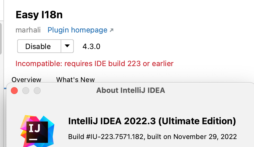 Version 4.3.0 seems to be incompatible with WebStorm 2022.3 · Issue #209 · marhali/easy-i18n ...
