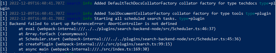 馃悰 Bug Report: New version of backstage breaks after install 路 Issue ... 馃悰 Bug Report: New version of backstage breaks after install 路 Issue ...