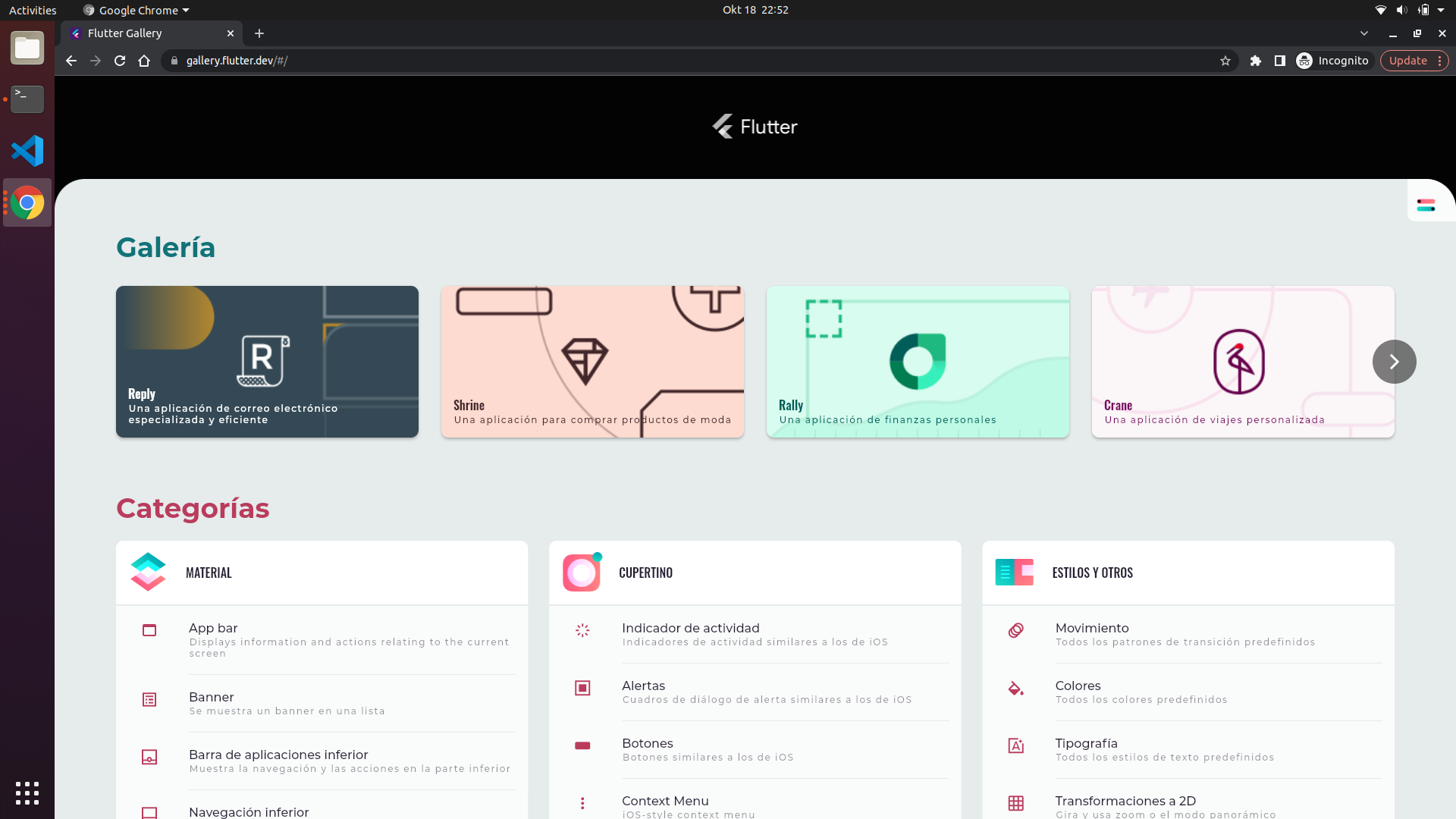 [web] Cannot zoom · Issue #811 · flutter/gallery · GitHub