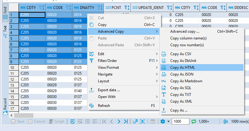 Copy As Html Is Broken · Issue 5963 · Dbeaverdbeaver · Github 5844