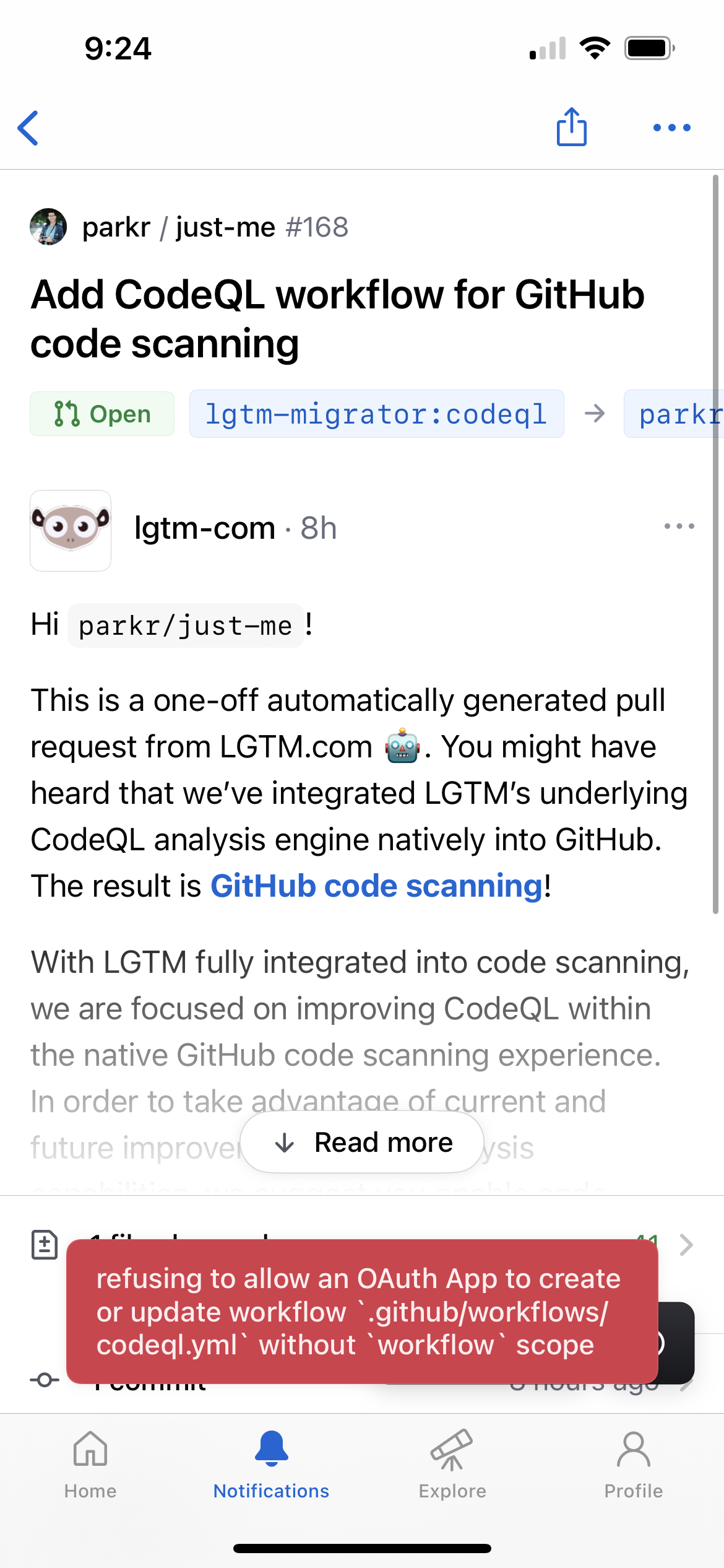 Cannot Merge Pr With New Workflow · Community · Discussion 38590 · Github 