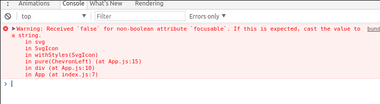 Error logged with SvgIcon in react@16 RC · Issue #8092 · mui/material ...