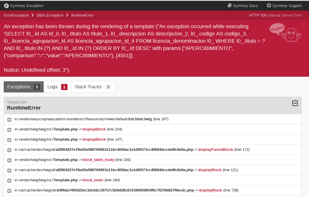 error when filtering · Issue #2851 · EasyCorp/EasyAdminBundle · GitHub