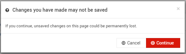 Theme: Warning modal for unsaved forms · Issue #1248 · webmin/authentic ...