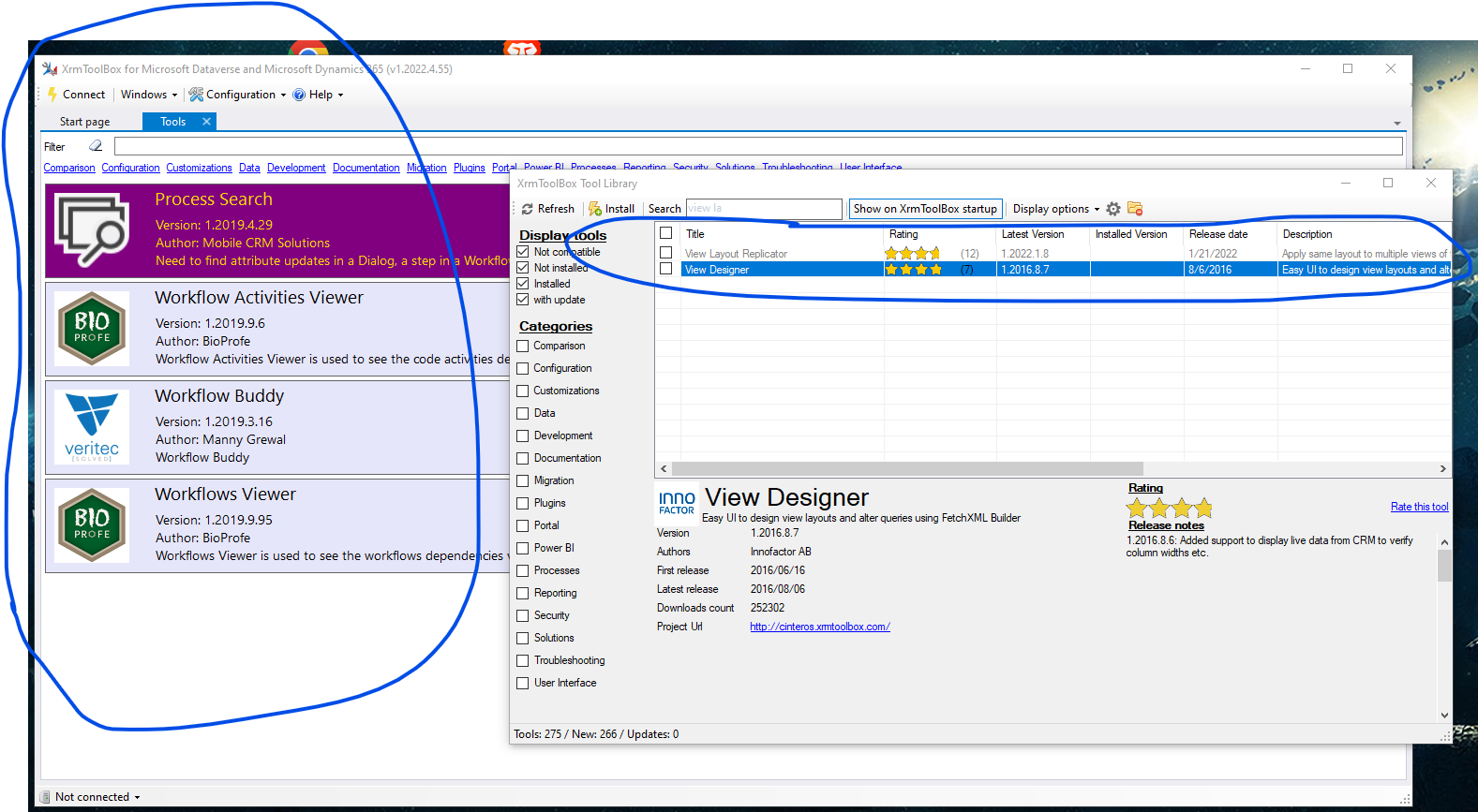 View Layout Replicator is greyed out and will not intstall · Issue #11 · MscrmTools/MsCrmTools ...