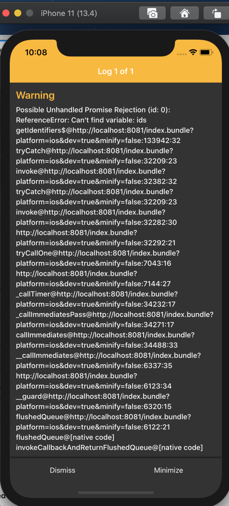 react-native after setup: "Can't find variable: ids" · Issue #337 · decentralized-identity ...