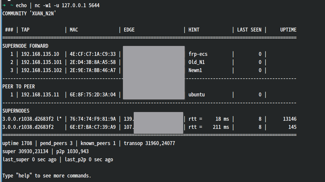 select-rtt mode, supernode drop causes edge node to go offline · Issue #923 · ntop/n2n · GitHub