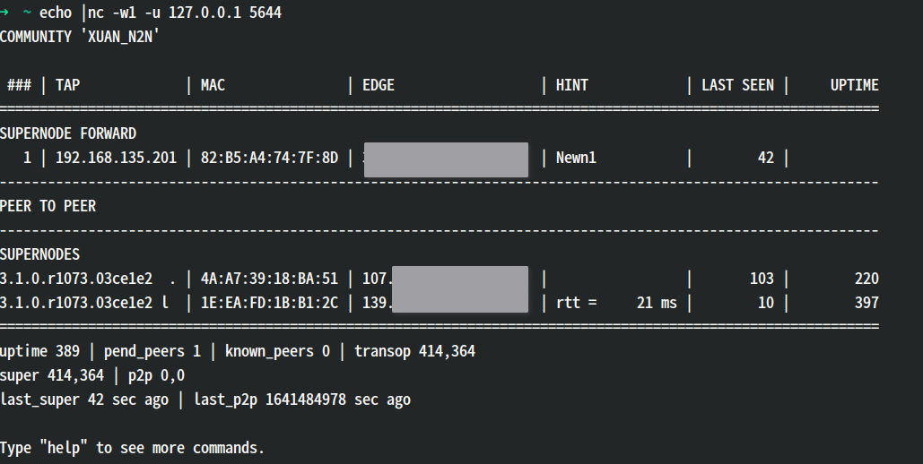 select-rtt mode, supernode drop causes edge node to go offline · Issue #923 · ntop/n2n · GitHub