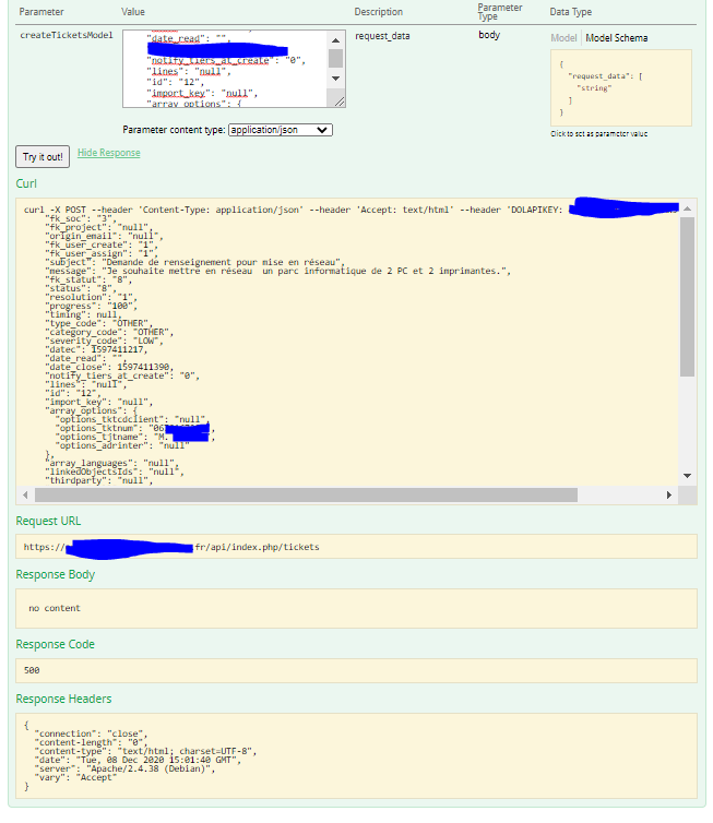 Rest API tickets: Get tickets always empty · Issue #15702 · Dolibarr/dolibarr · GitHub